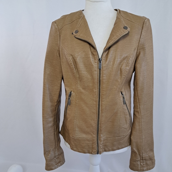 blanc noir | Jackets & Coats | Blanc Noir Faux Leather Moto Jacket | Poshmark